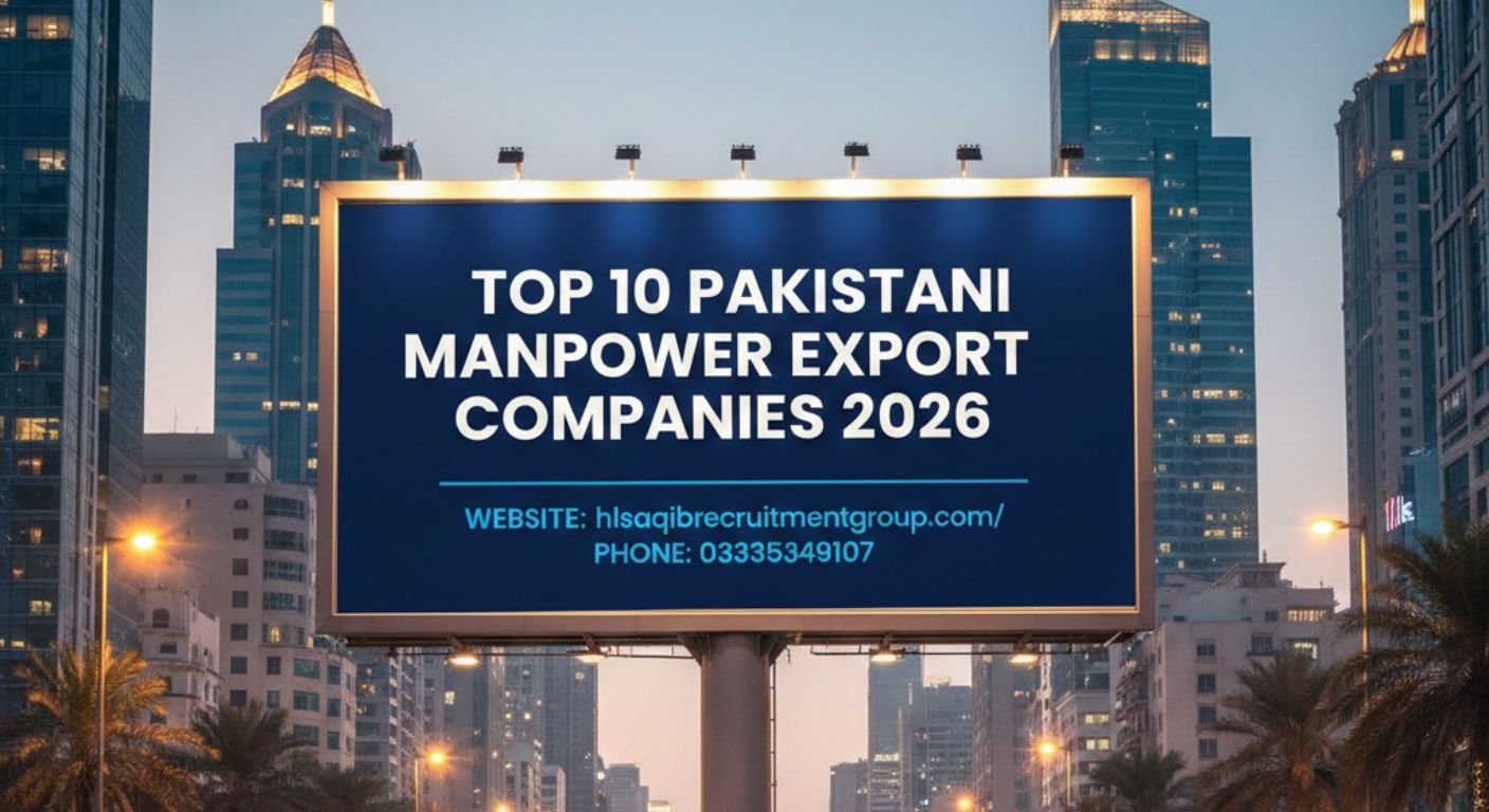 Top 10 Pakistani Manpower Export Companies 2026